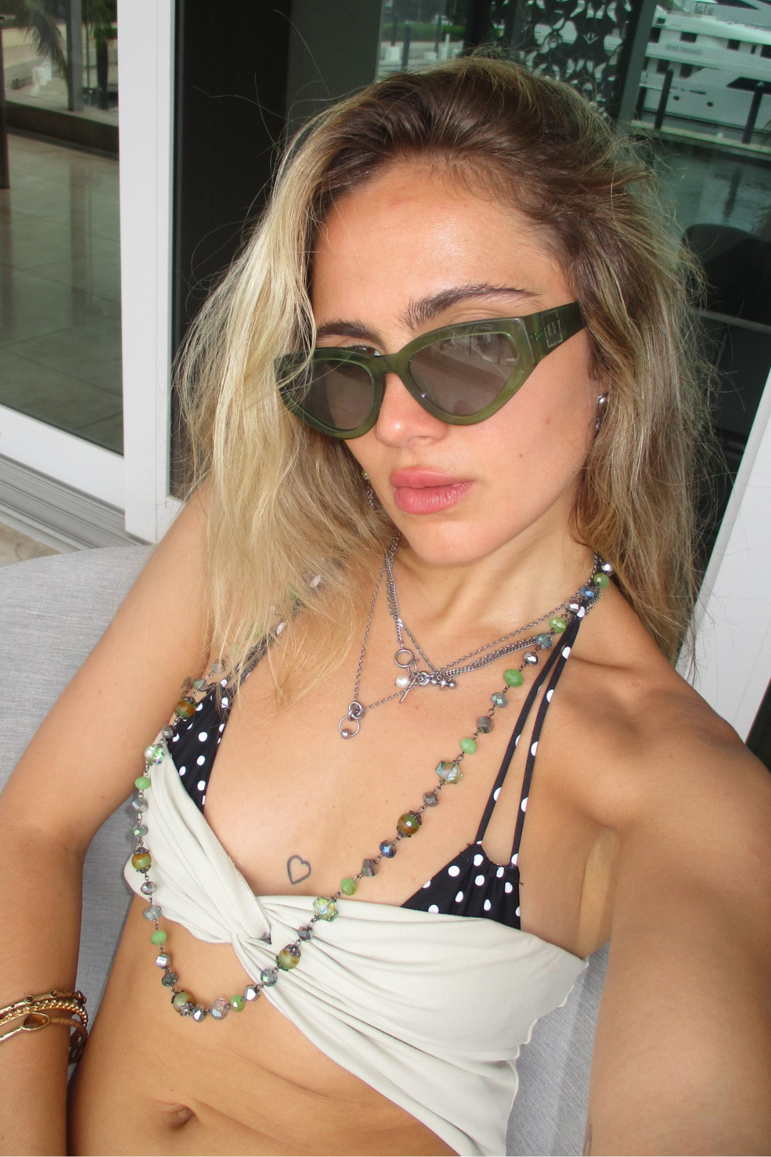 Orange Sunglasses in Collaboration with Free People